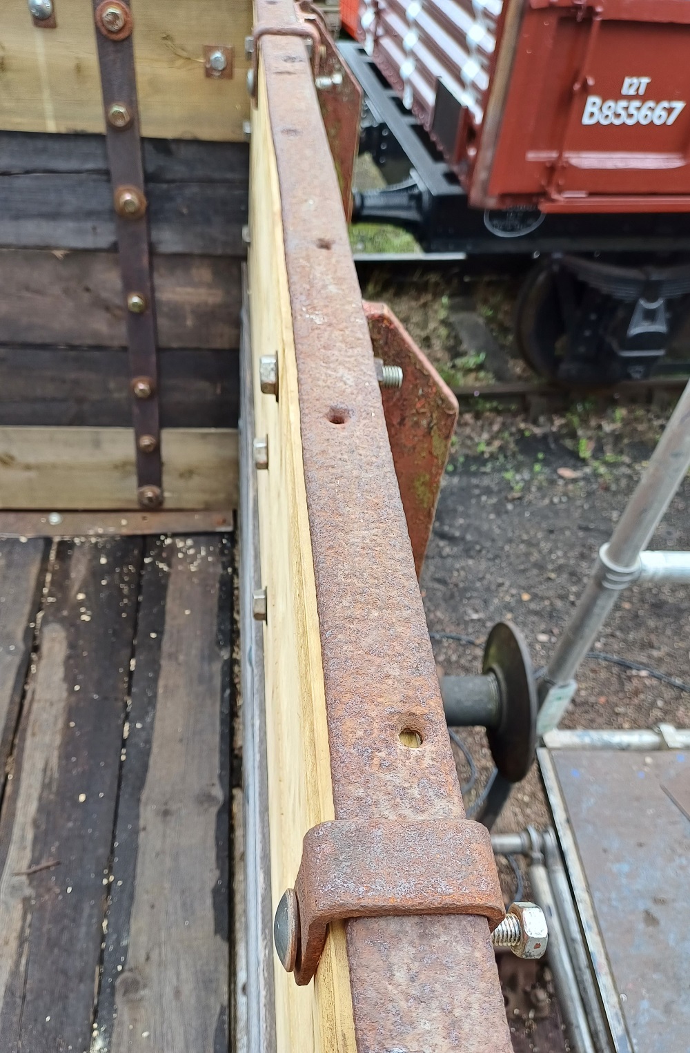 16/07/23 – More Pipe-work – Quorn Wagon & Wagon